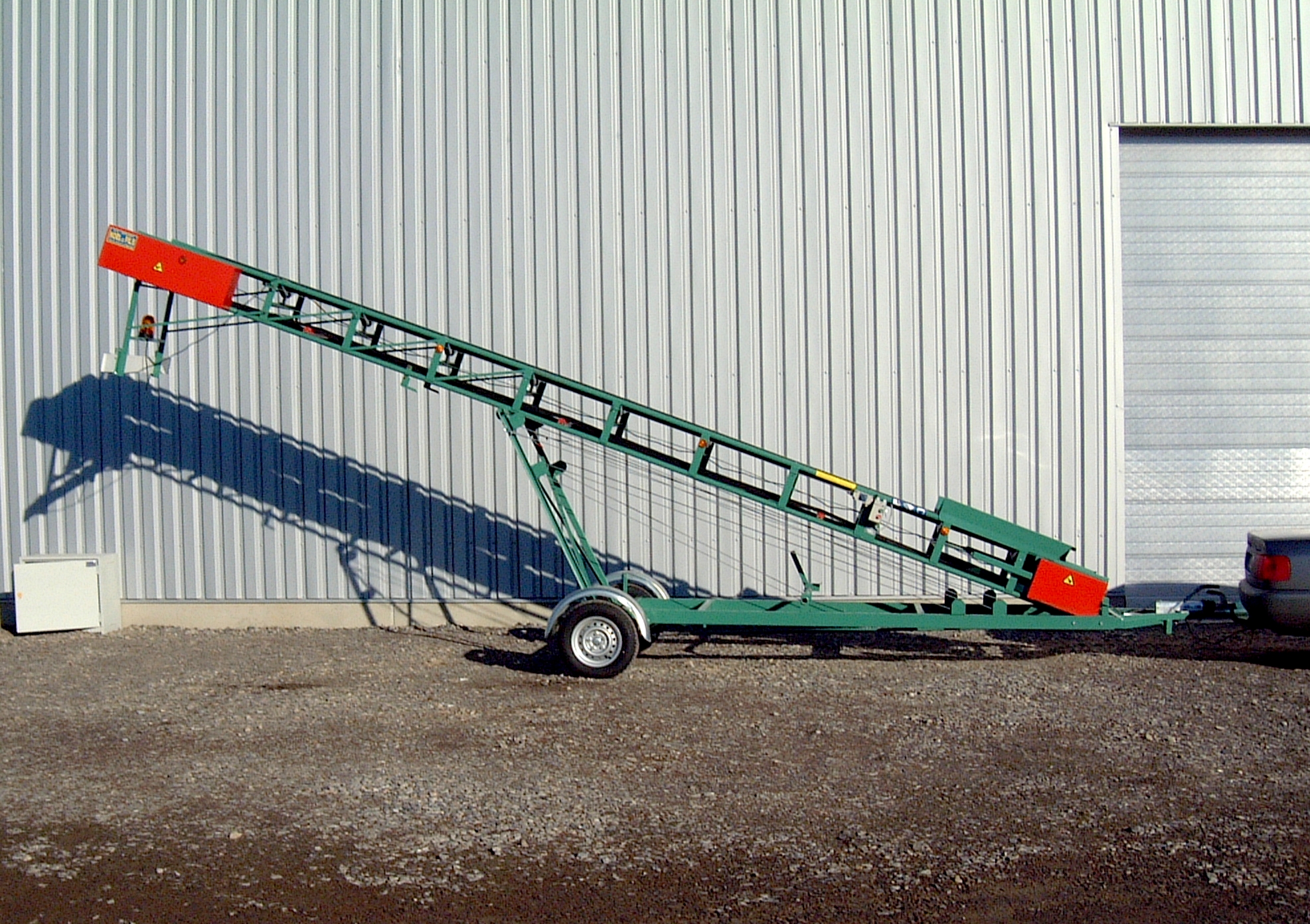 Transportband op wielbasis 10 m - Euro Rent